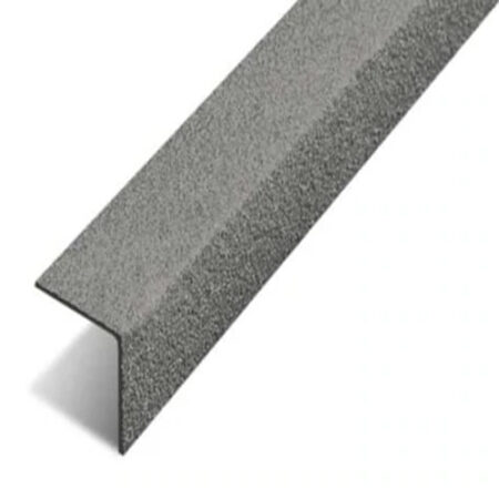 Anti Slip Medium Grit Durable GRP Stair Nosing Mid Grey For Slippery ...