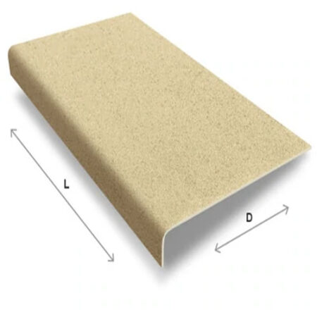 Standard Duty Anti-Slip Stair Treads Buff For Platforms And Staircases ...