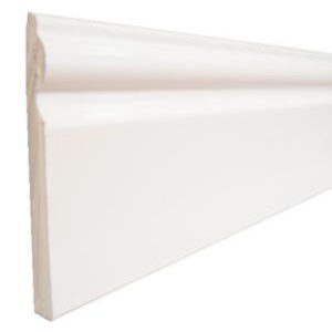 Upvc Skirting Board Ogee/Torus Design 95mmx1M For Wall Edges - Stair ...